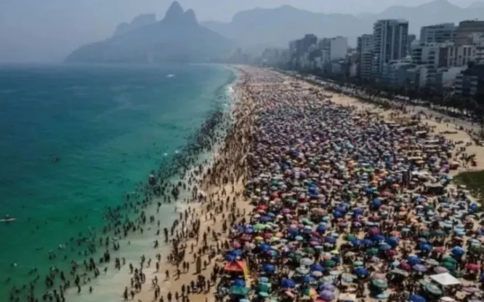 Ola de calor en Brasil con sensación térmica de 58,5 grados en Río de ...