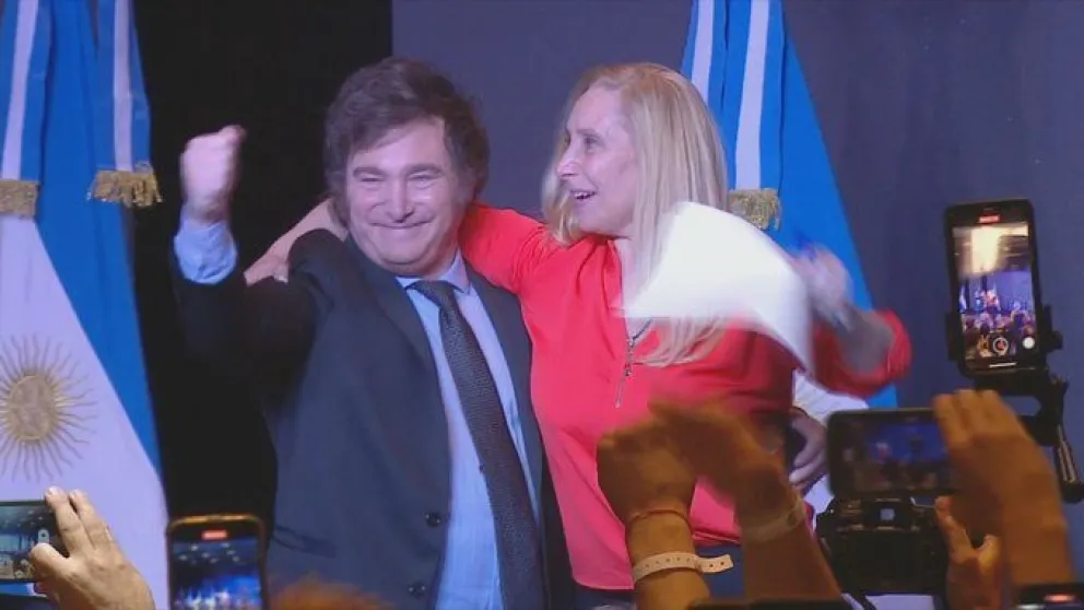Video. Ganó Javier Milei y dio su primer discurso como presidente ... Video. Ganó Javier Milei y dio su primer discurso como presidente ...
