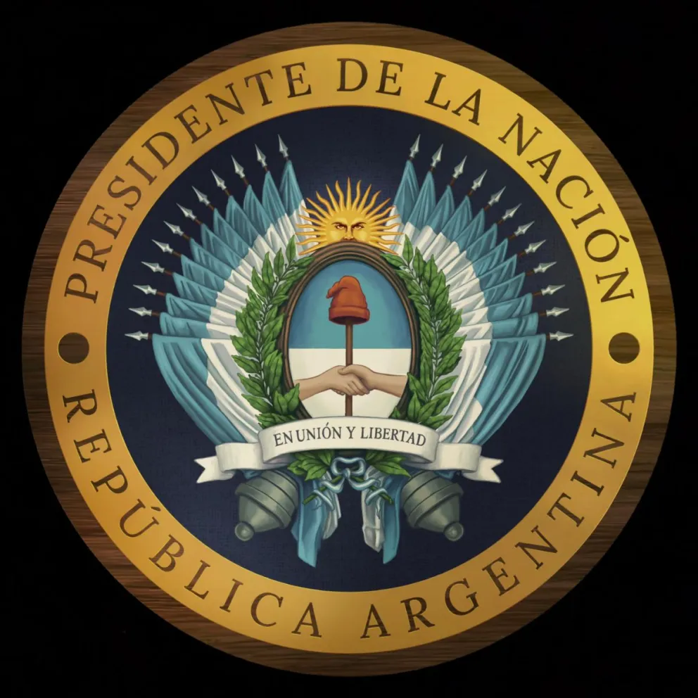 El Gobierno difundió el nuevo logo del Presidente de la Nación ...