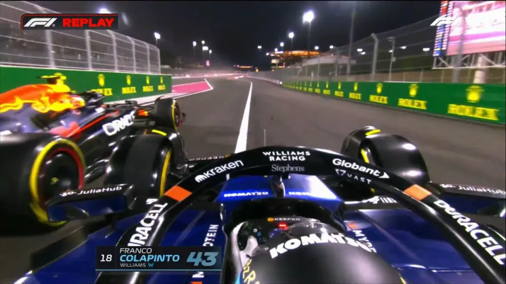 Colapinto termina 18° en la sprint del Gran Premio de Qatar tras partida desde los boxes ...