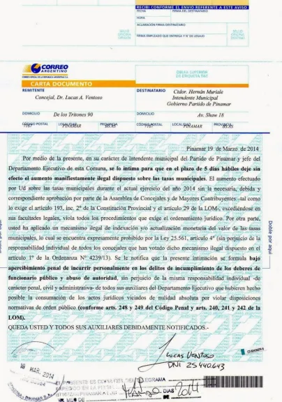 Correo Argentino lanza la opción de enviar cartas documento y ...