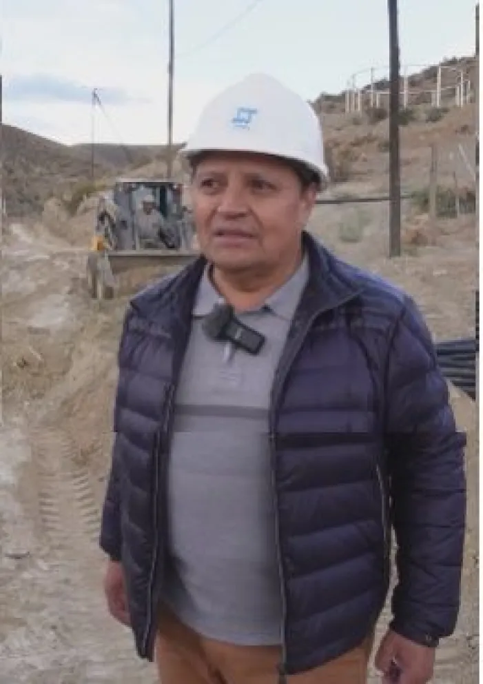 Avanza a buen ritmo la obra del nuevo sistema de agua potable en Chos Malal | NoticiasNQN