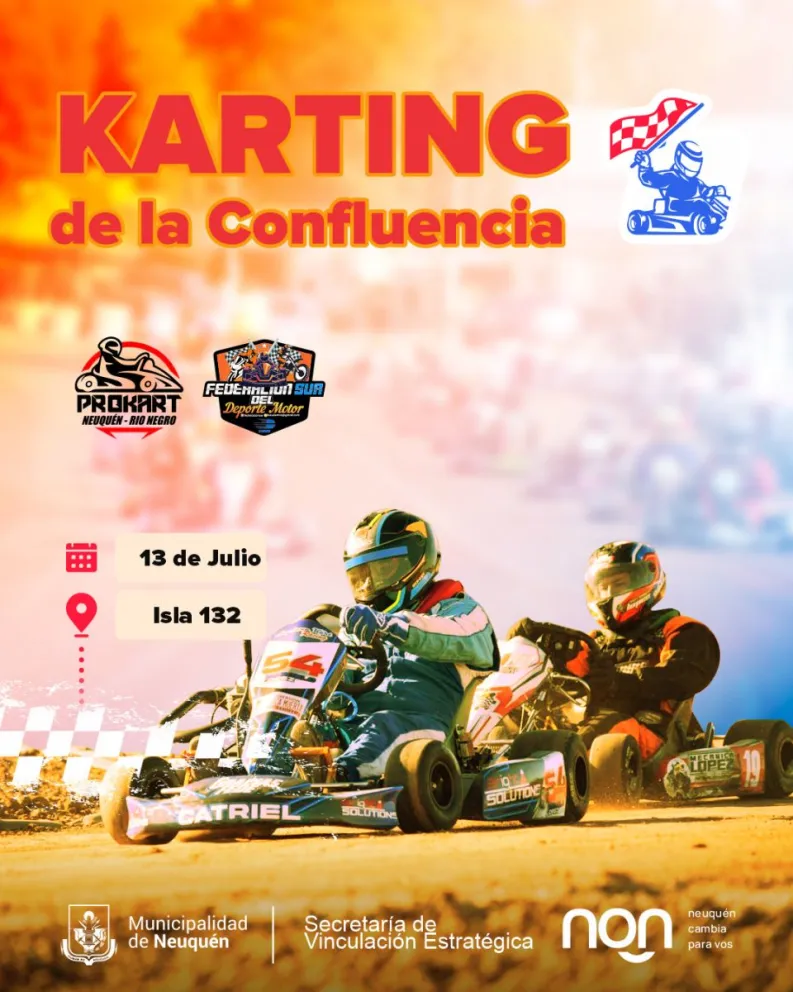 El karting regresa con un show imperdible en la Isla 132 | NoticiasNQN