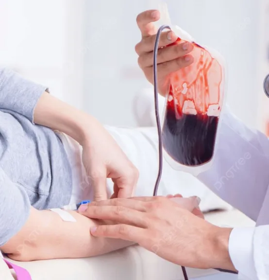 Con una transfusión de sangre pudo conocer su identidad biológica y la ...